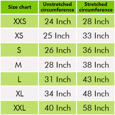 Information Size Chart – FlipBelt